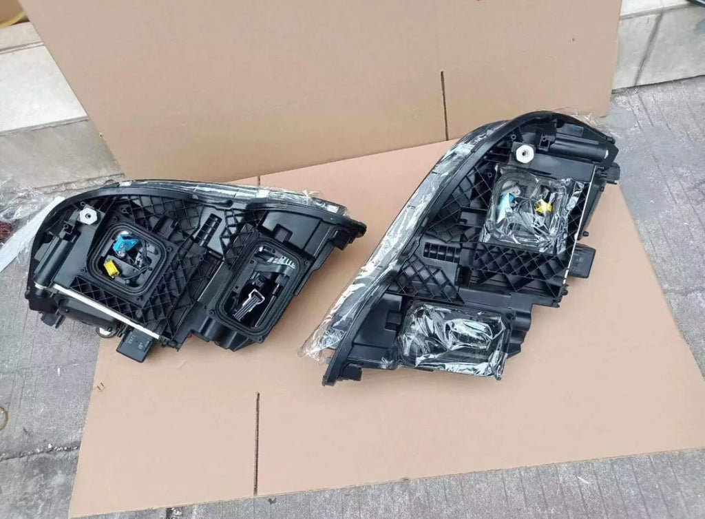 MERCEDES E CLASS W212 GENUINE INTELLIGENT ADAPTIVE HEADLIGHTS (PAIR) L ...
