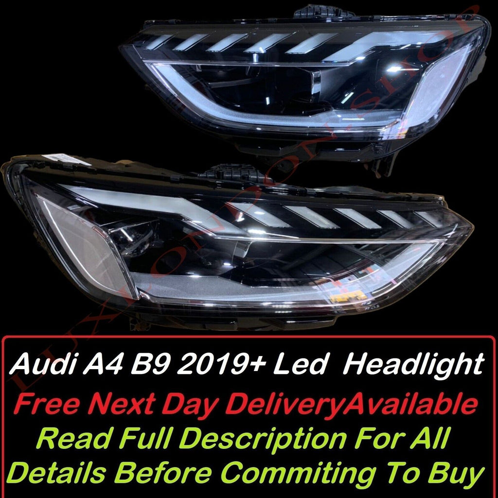Genuine Oem Audi A4/S4/Rs4 2020-2024 B9.5 Facelift full LED Headlight ...