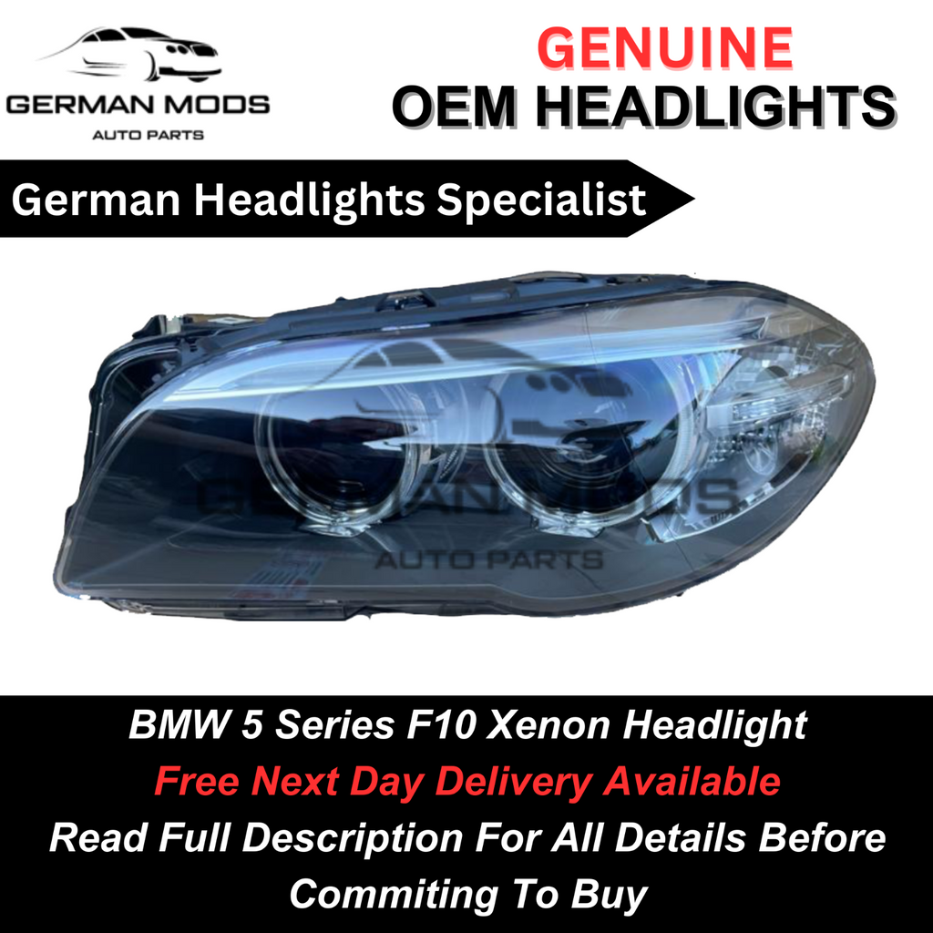 BMW 5 Series F10 f11 2013-2018 LCI Bi-Xenon Headlight Left/Passenger ...
