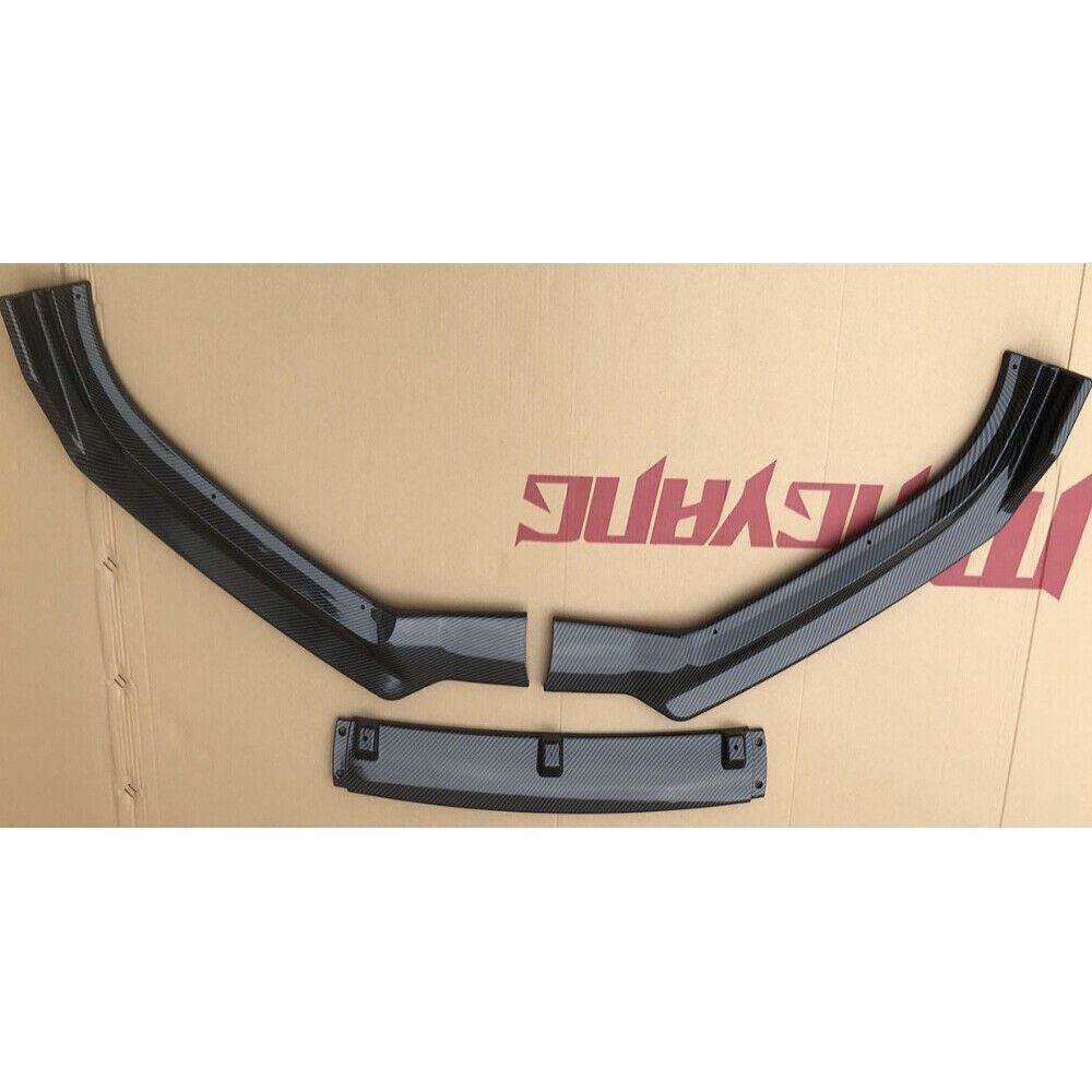 Audi A6 2019 2020 Front Bumper Lip Spoiler Chin Splitter Gloss Black ...